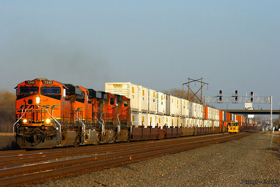 Westbound BNSF Intermodal Train